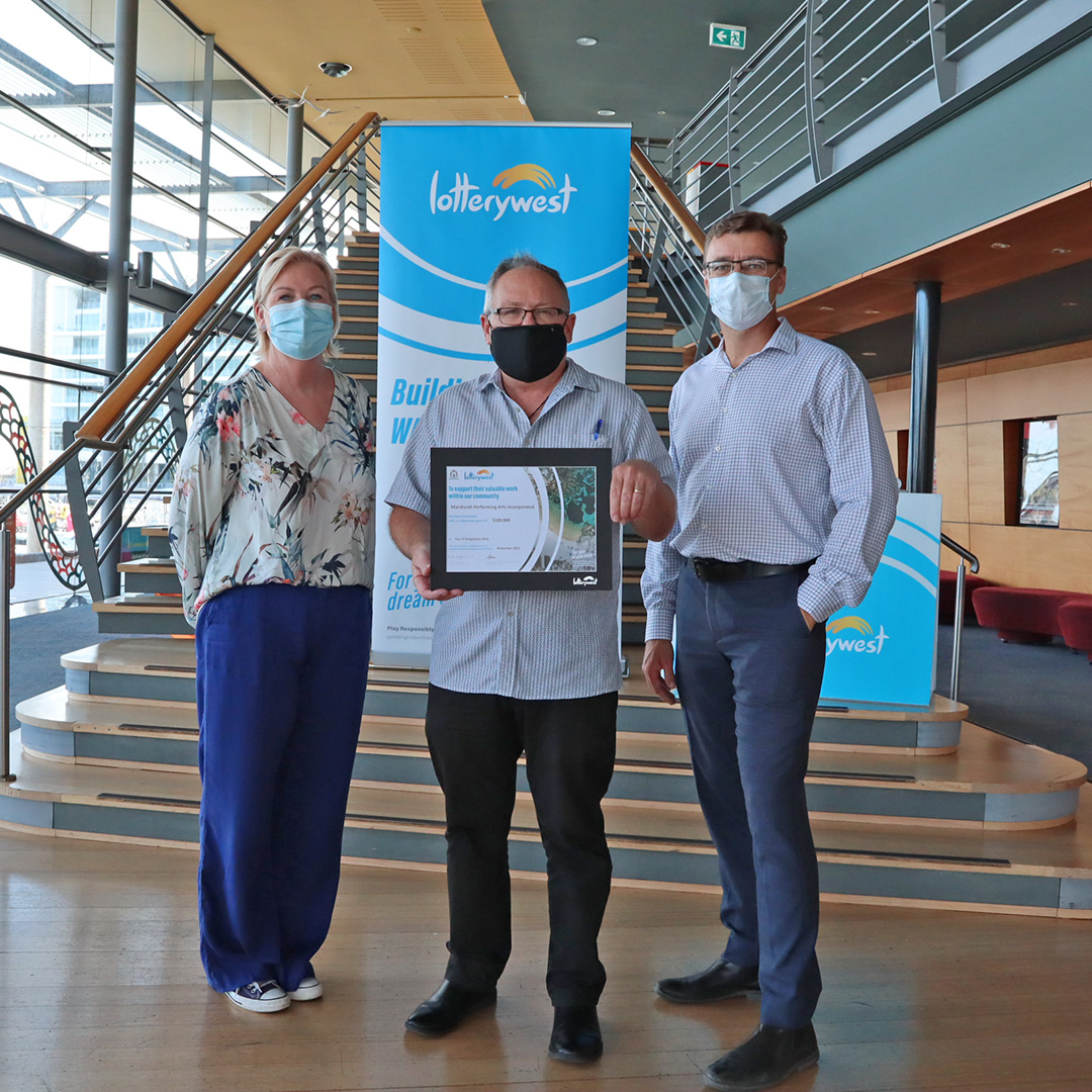 Lotterywest supports 'Art of Wellbeing' - Mandurah Performing Arts and ...